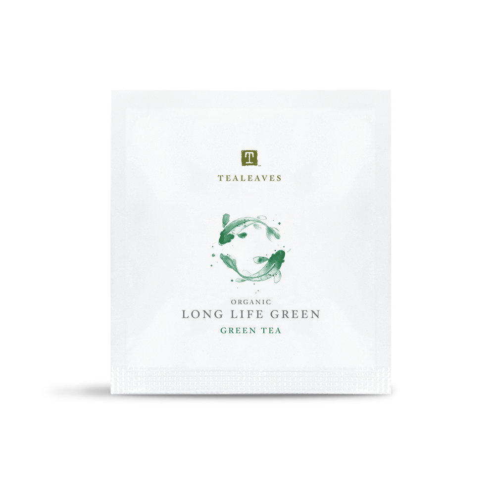 Organic Long Life Green Tea Bags | TEALEAVES